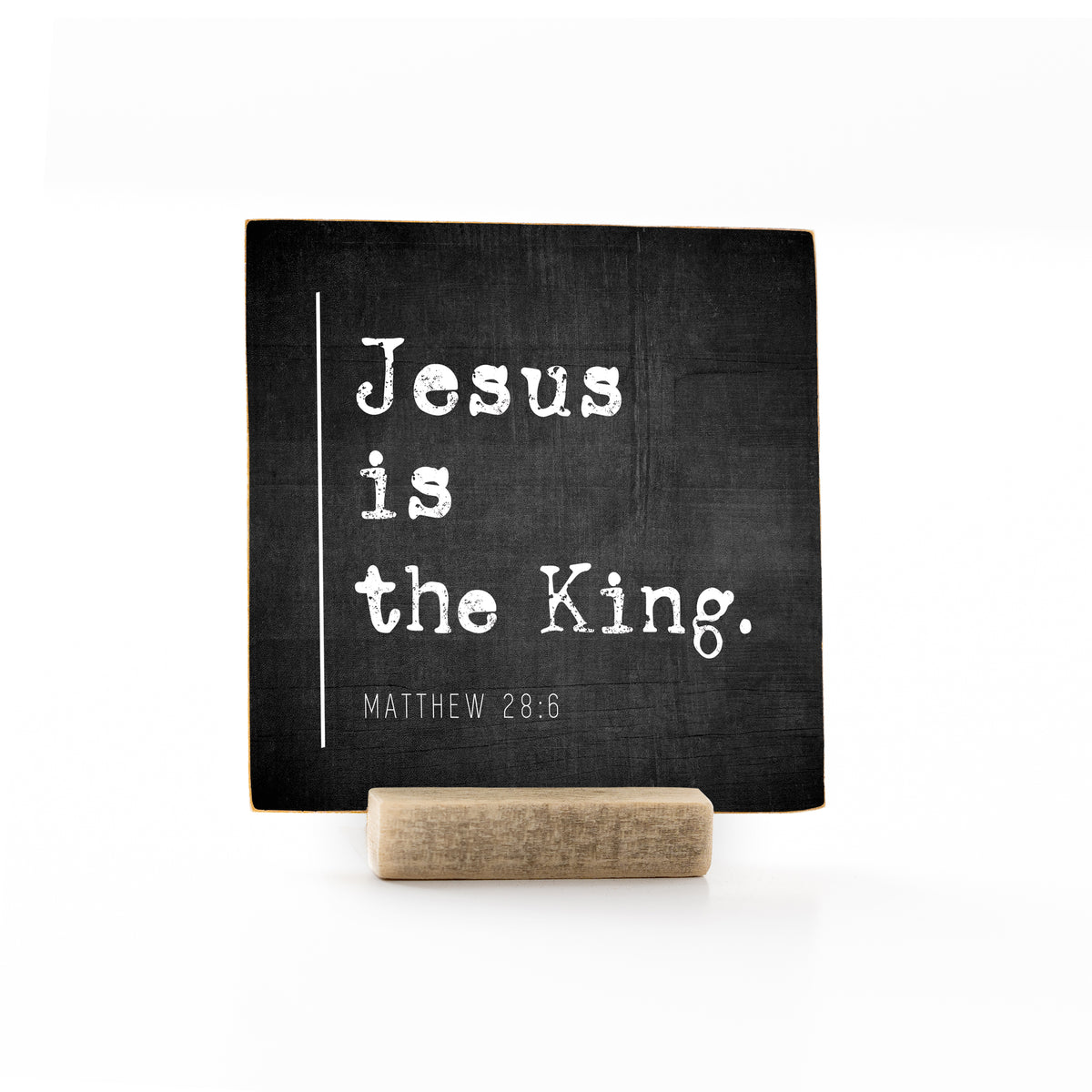 4 X 4 Signature Jesus Is The King Revelation Culture Wholesale
